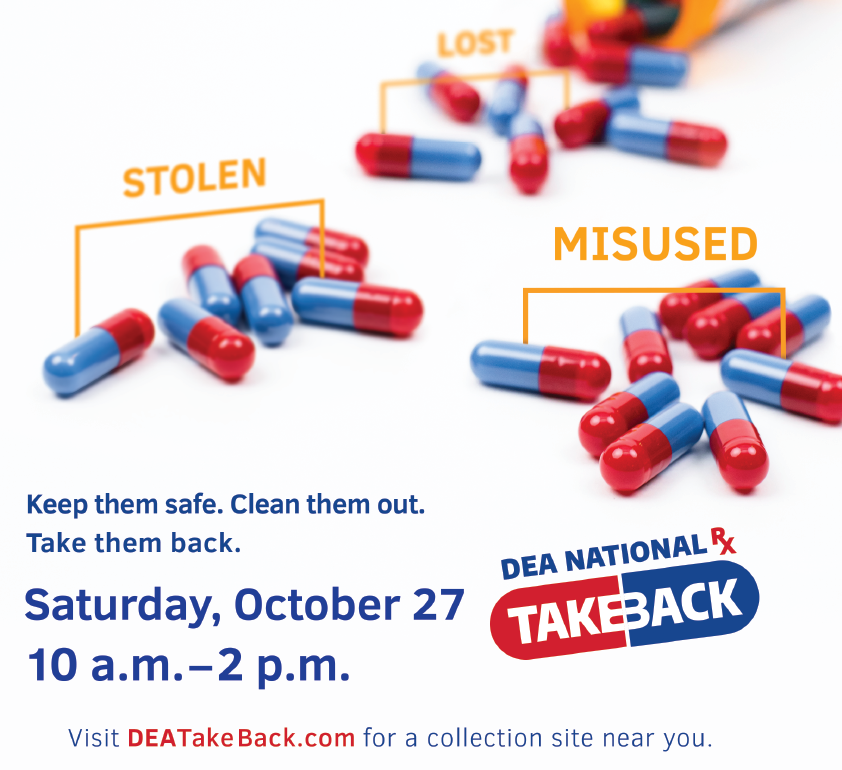 Drug Take Back event at Riverwood - Riverwood Healthcare ...